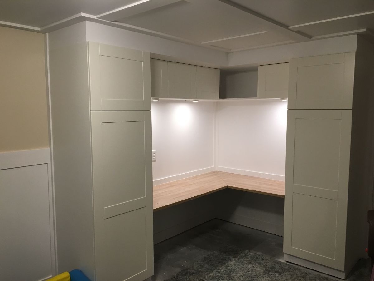 Basement Living Room Finished | Matthew Sessions